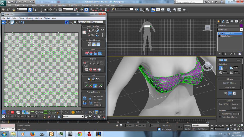 Solved: Unwrap UVW Problem - Autodesk Community Solved: Unwrap UVW Problem - Autodesk Community