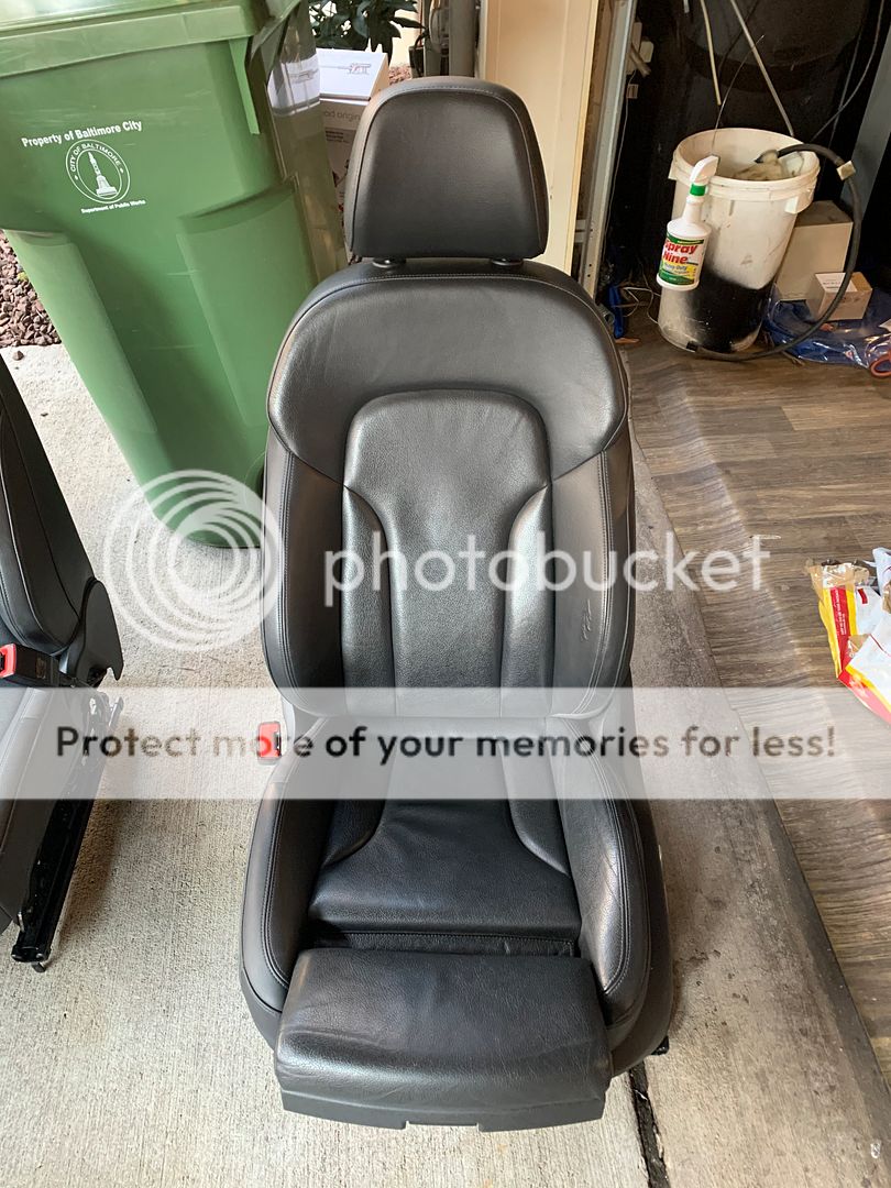 For Sale: Q5 / SQ5 s-line seats $600 - MD/VA/DC